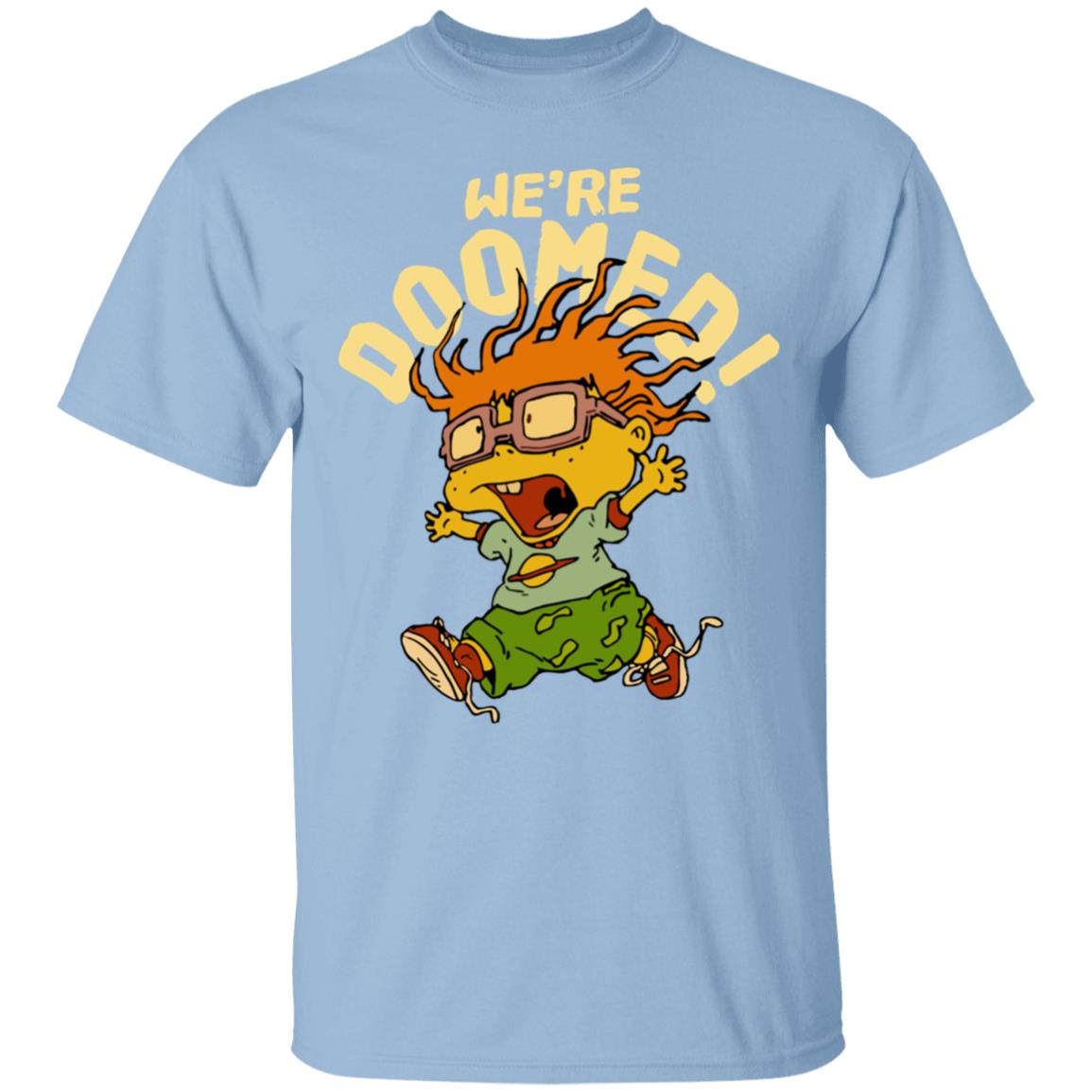 Chuckie Rugrats We're Doomed Cartoon Shirt Finstet - Tiotee