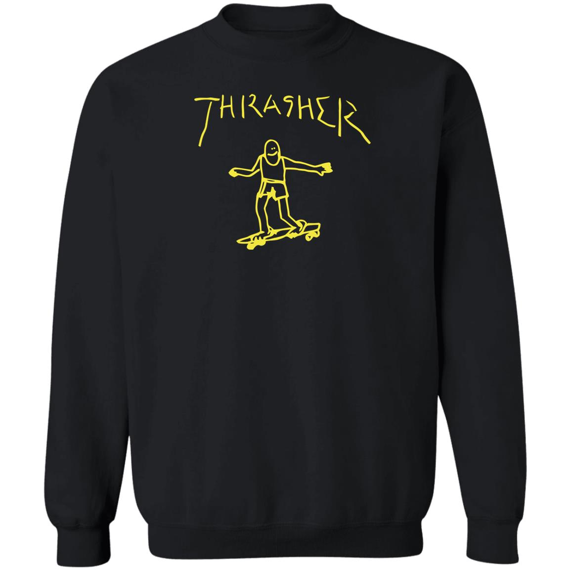 Gonz Thrasher T Shirt Thrasher Magazine Black Shirts - Tiotee