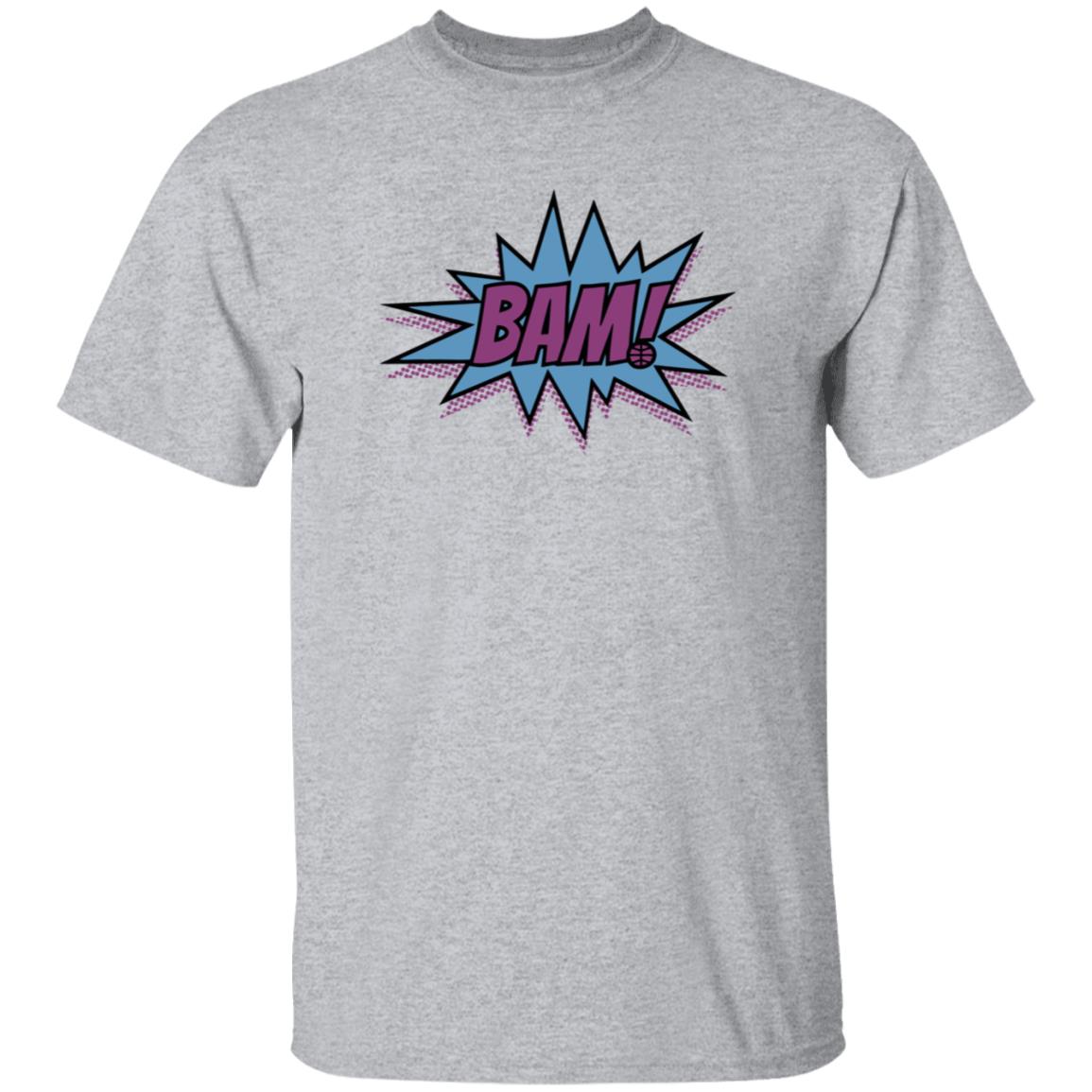 Breaking T Bam Shirt Miami Fans Bam BreakingT Shirt Bam! T Shirt - Tiotee