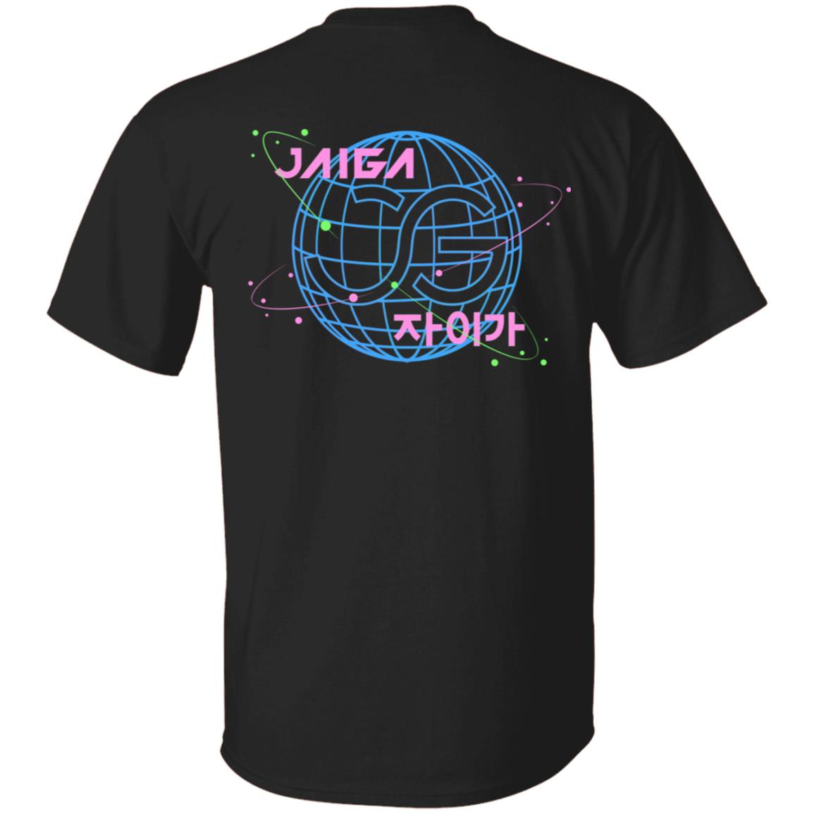 Jaiga Merch JaiGa Korean Themed With Globe Shirt - Tiotee