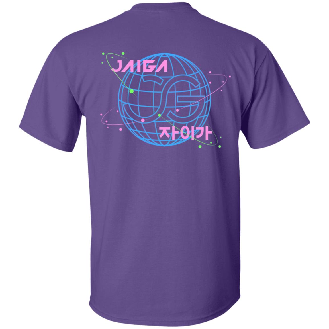 Jaiga Merch JaiGa Korean Themed With Globe Shirt - Tiotee
