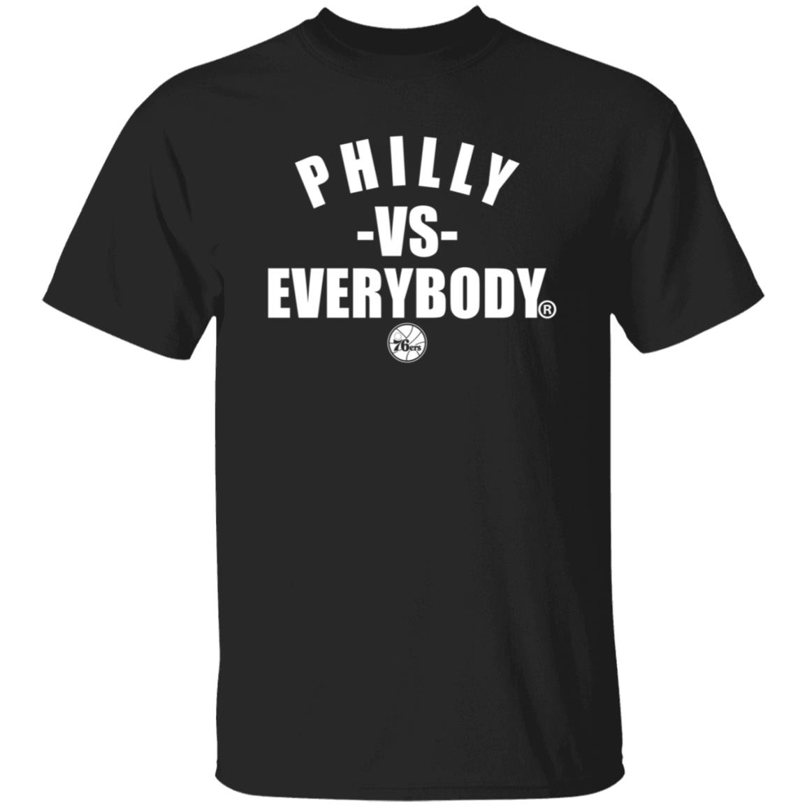 Philly Vs Everybody T Shirt - Tiotee