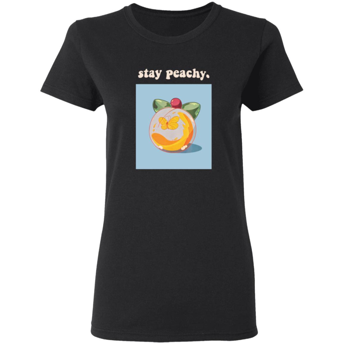 Stay Peachy Shop Merch Shirt - Tiotee