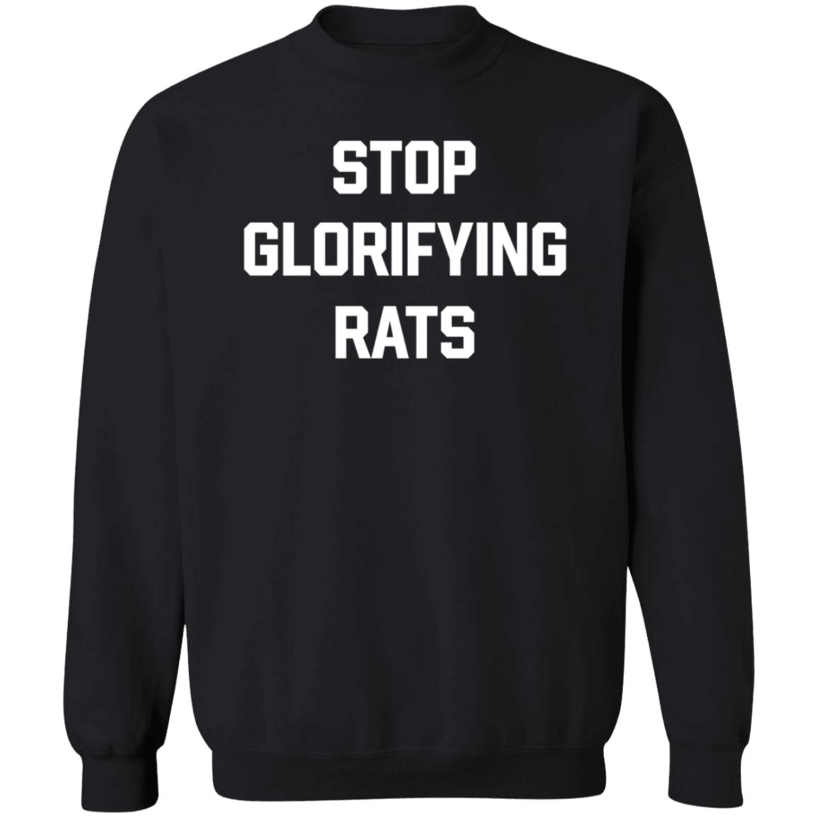 Omerta Mia Merch Stop Glorifying Rats Shirt - Tiotee