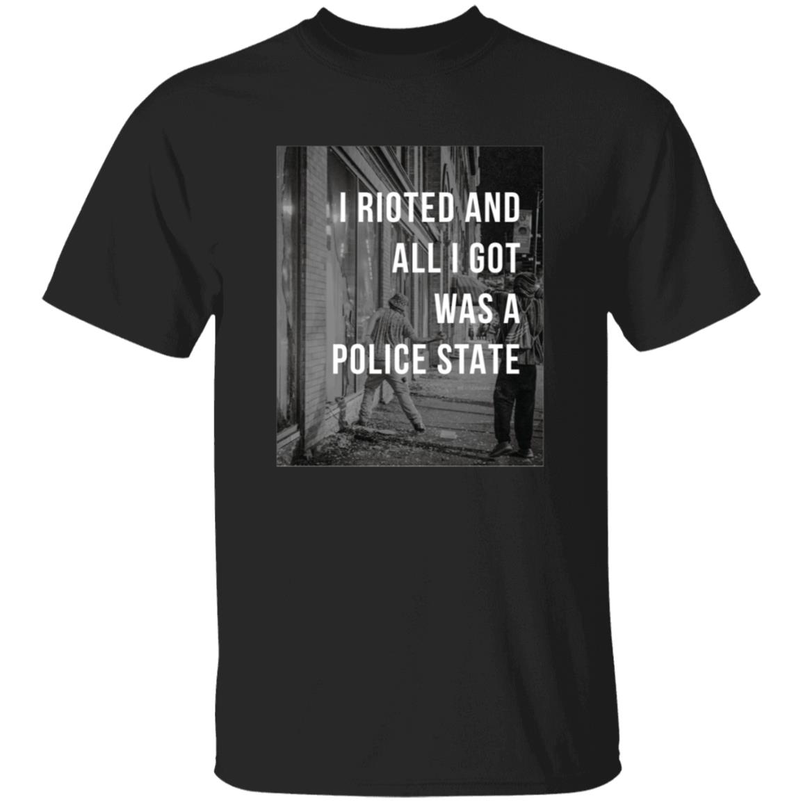 Luke Rudkowski I Rioted Shirt - Tiotee