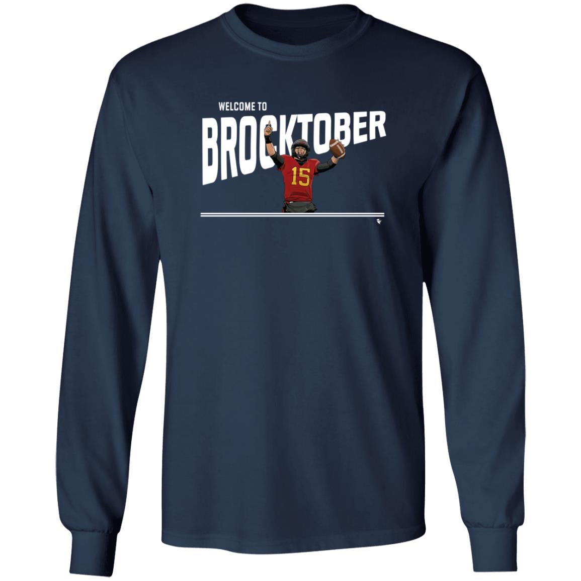 Cyclone Fanatic Merch Welcome To Brocktober Shirt Breece Hall - Tiotee