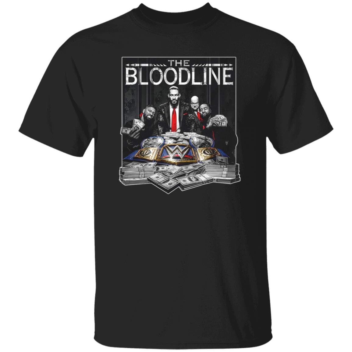 Wwe Merch The Bloodline We The Ones T Shirt - Tiotee