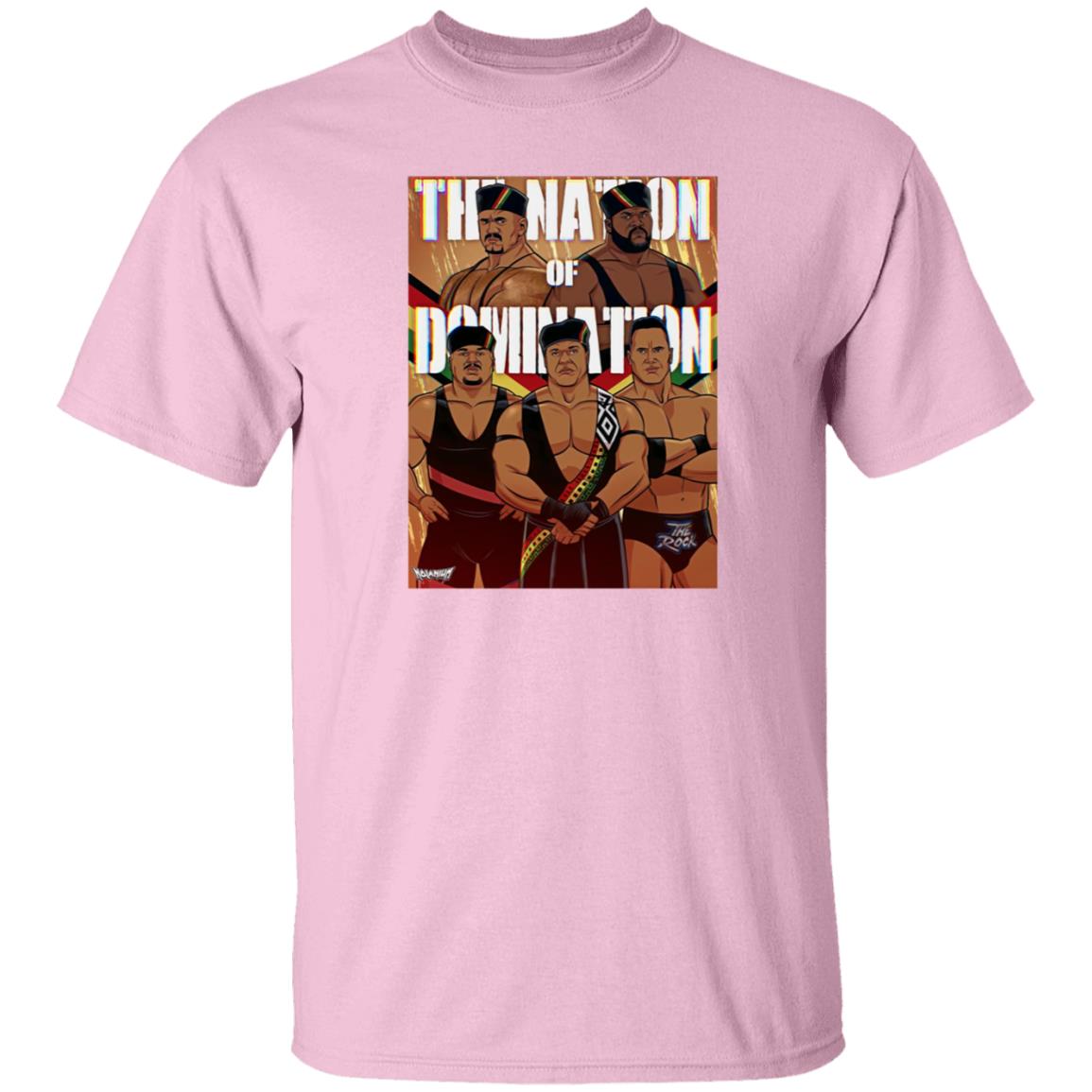 The Nation Of Domination Drawing T Shirt Nolanium - Tiotee