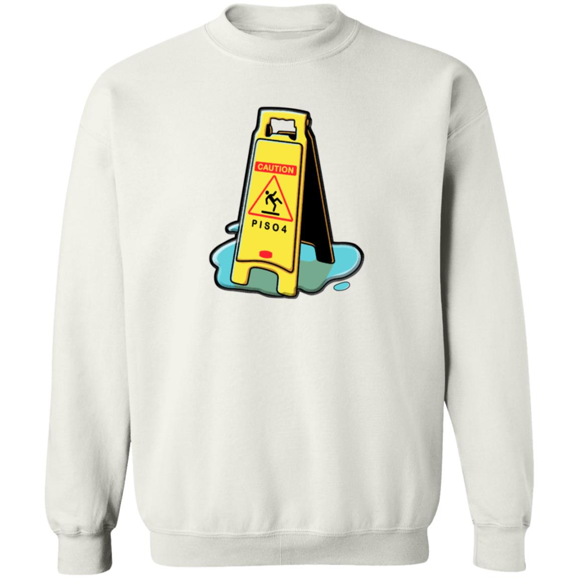 Merchgardens Piso4 Wet Floor Sign Hoodie - Tiotee