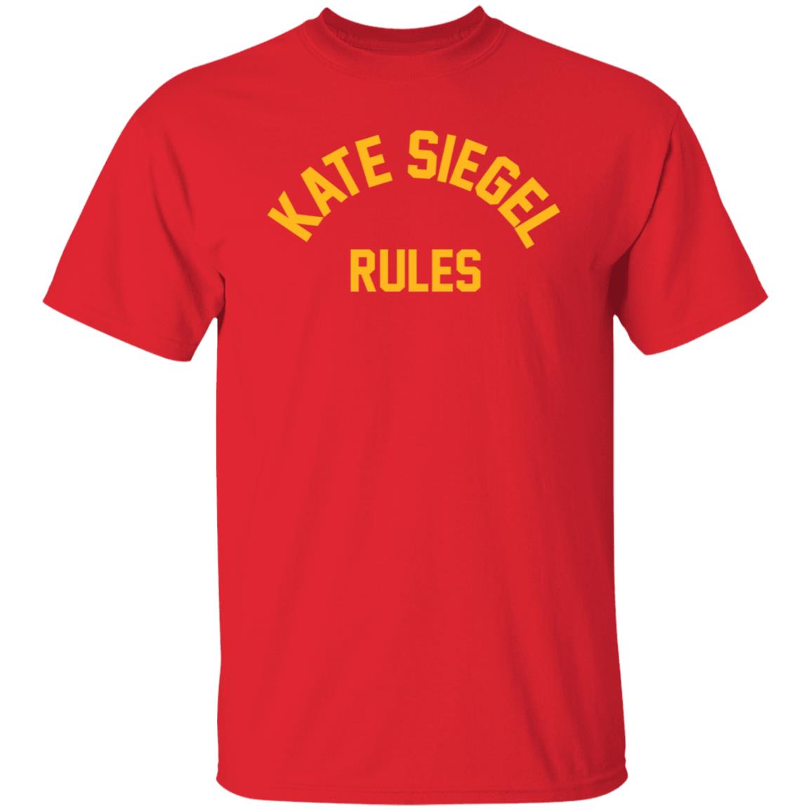 The Kingcast Merch Kate Siegel Rules Shirt - Tiotee