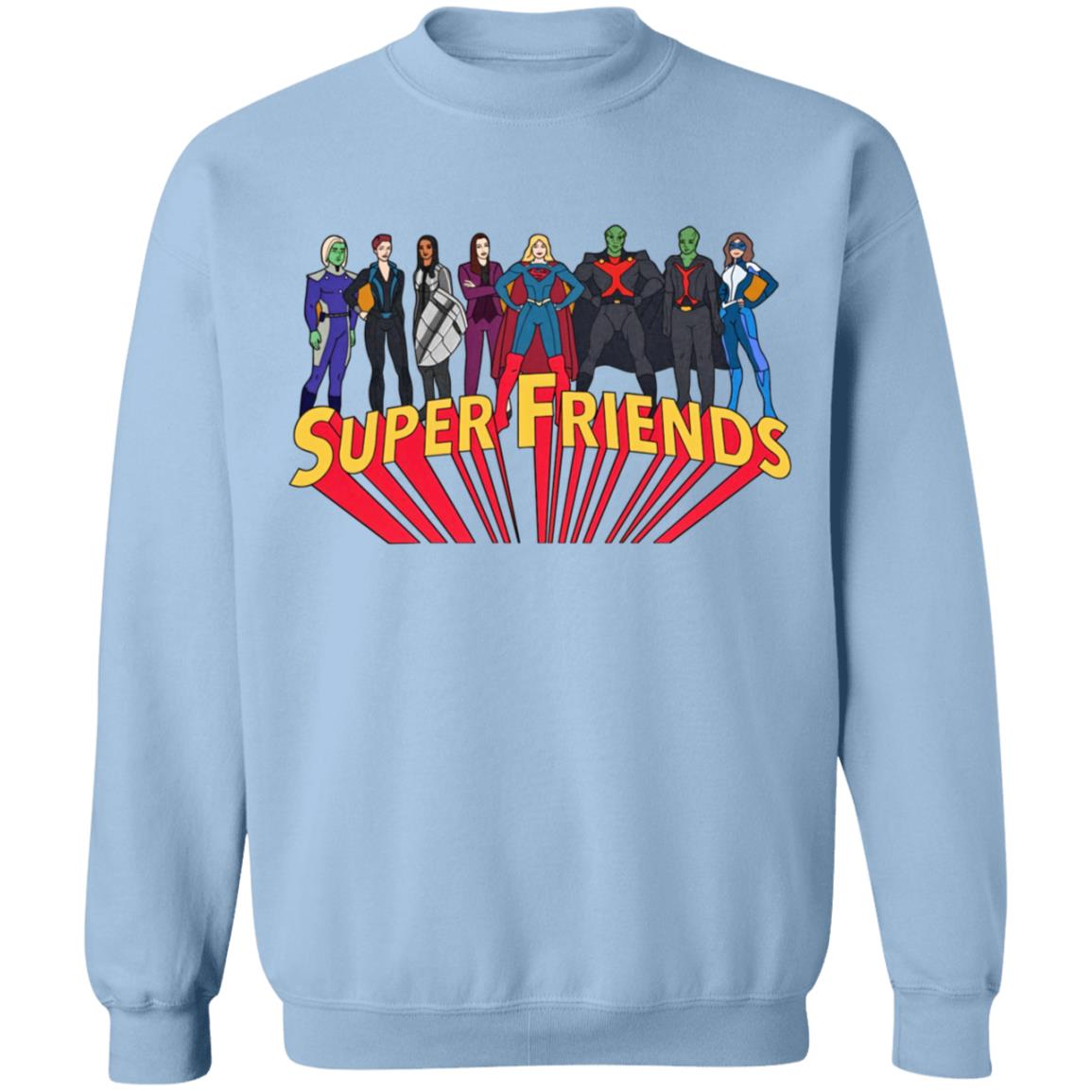 Supergirl Super Friends Hoodie Sweatshirt Lena - Tiotee