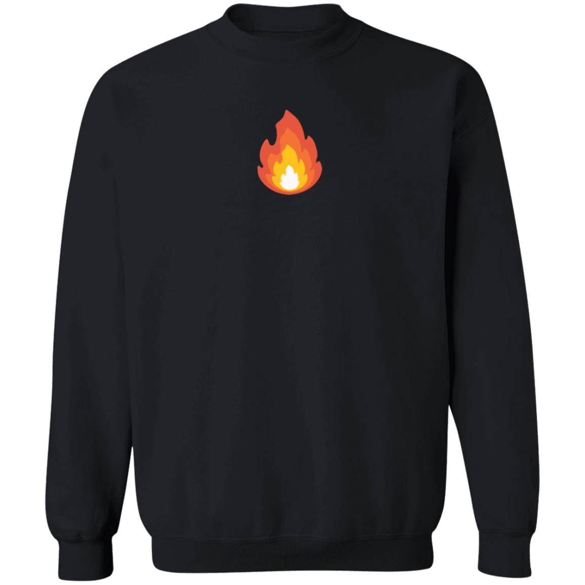 Sapnap Merch Layered Fire Fleece Hoodie - Tiotee