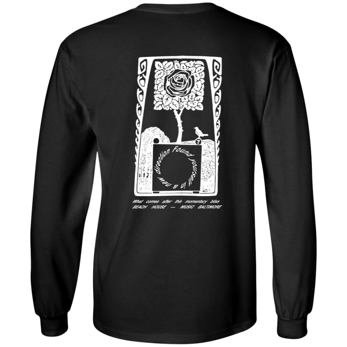 Beach House Baltimore Merch Beach House Black Rose Shirt - Tiotee