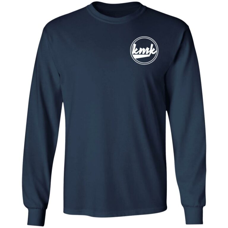 Kallmekris Merch KMK Round Logo Hoodie Black - Tiotee