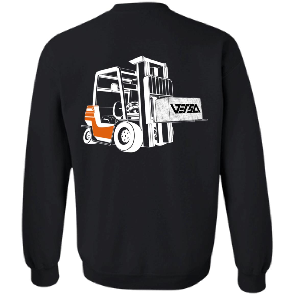 Versa Merch Black Forklift T Shirt - Tiotee