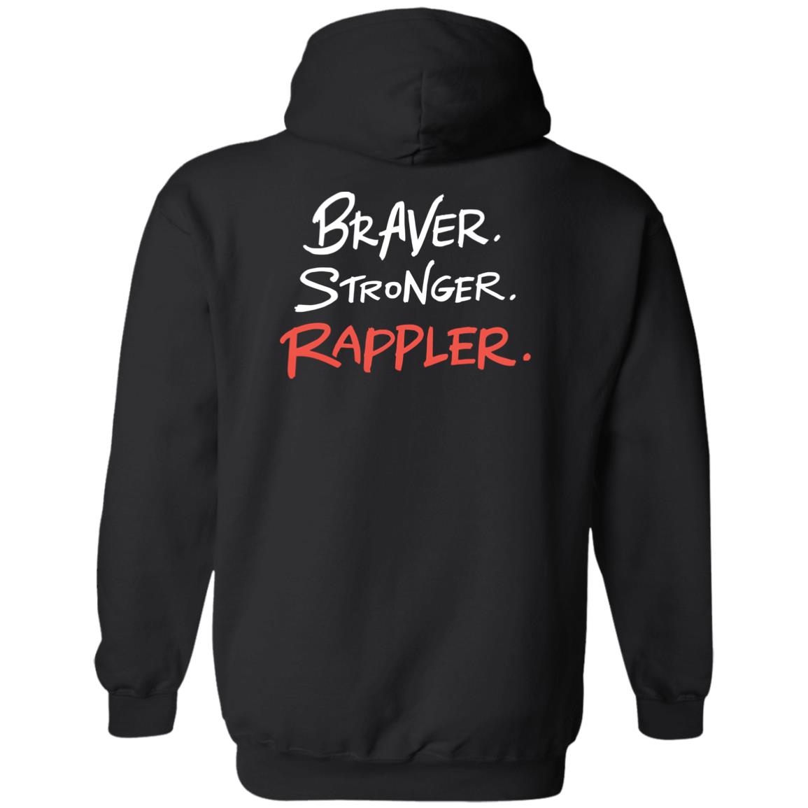 Linya-Linya X Rappler Stronger Braver Rappler Shirt - Tiotee