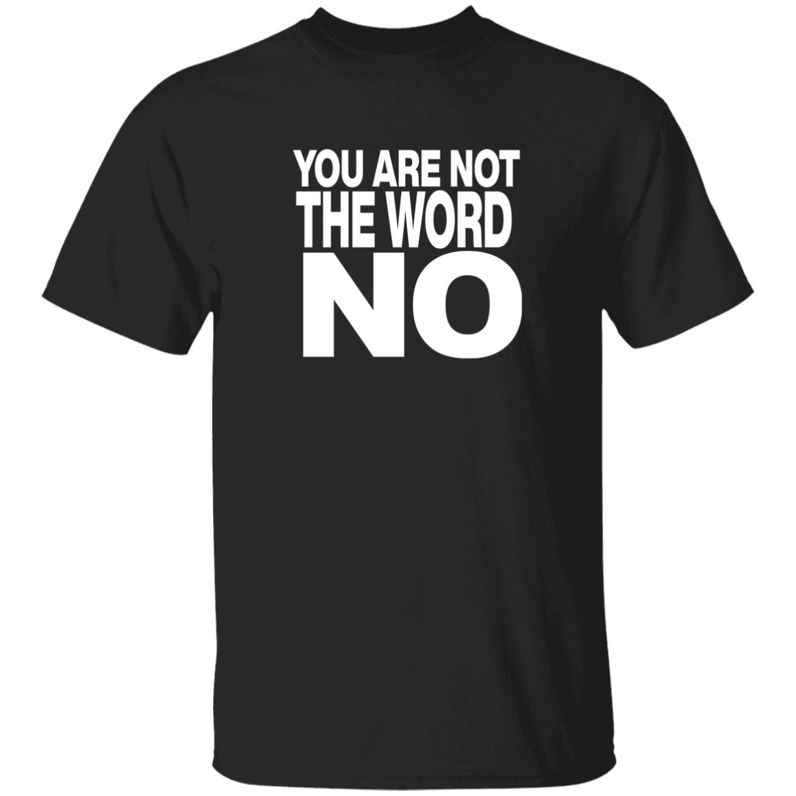 Control Your Narrative Merch You Are Not The Word No Shirt - Tiotee