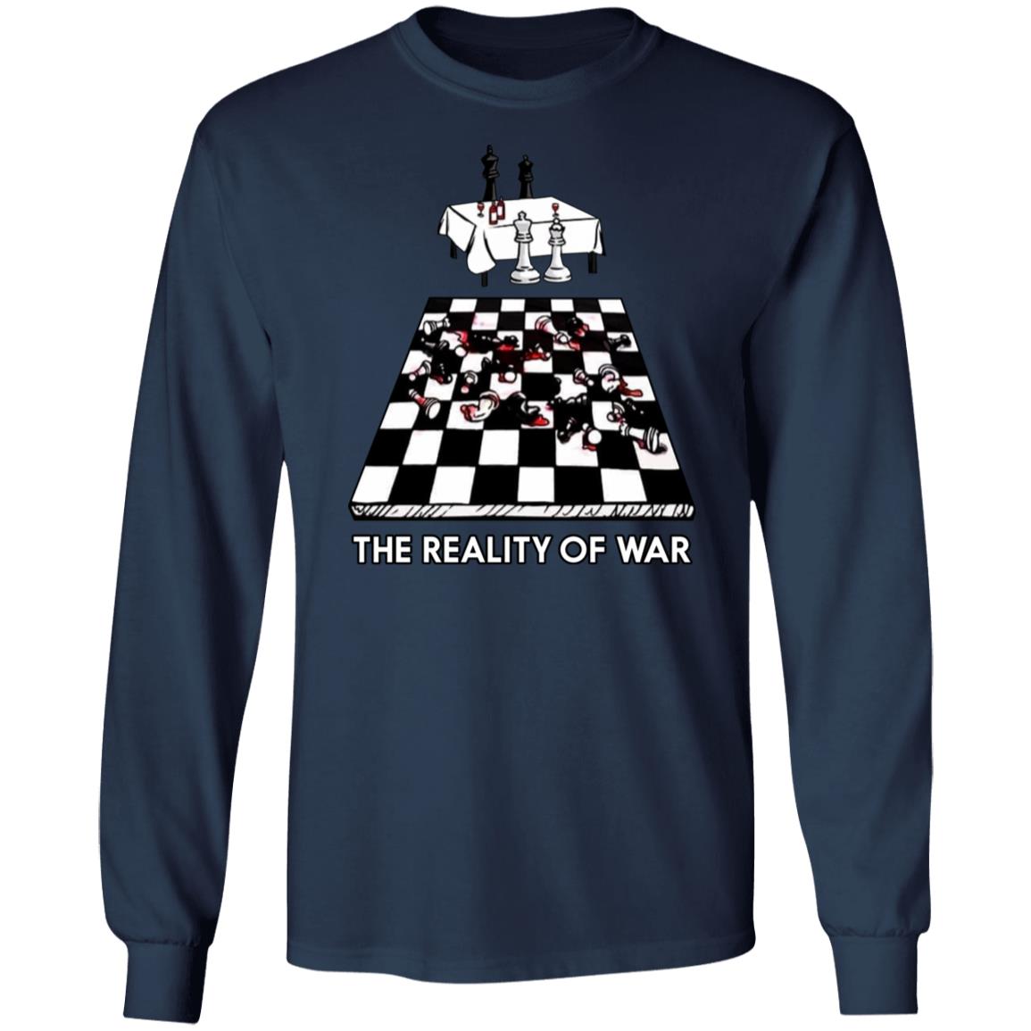 Luke Rudkowski Real Life Chess Shirt The Reality Of War Long Sleeve T ...