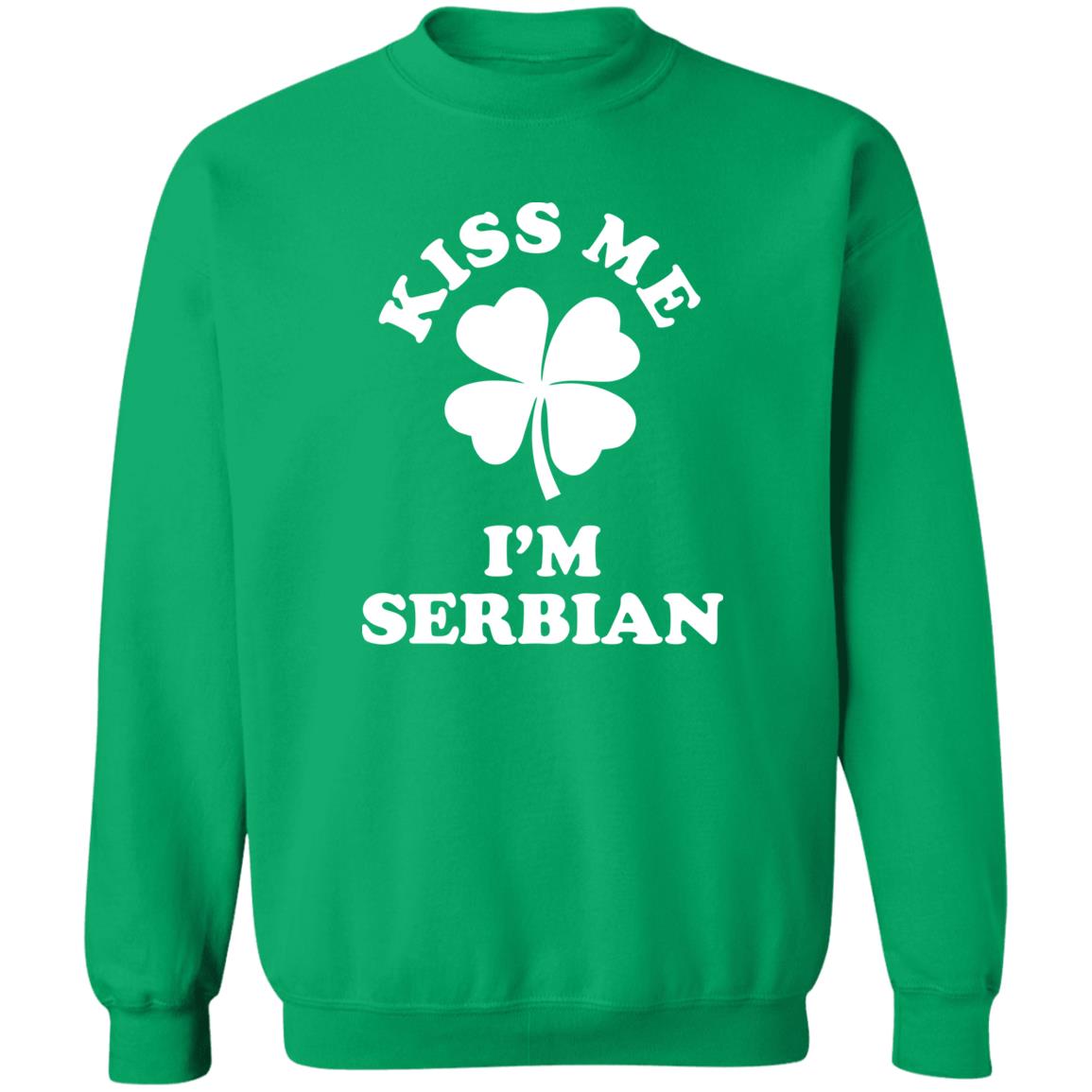 Kiss Me I'm Serbian Shirt Liv Agar - Tiotee
