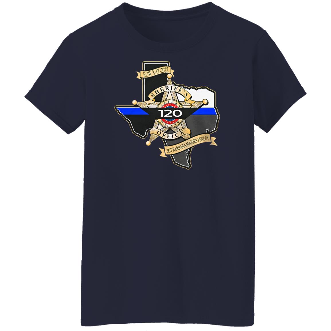 Sergeant Barbara Major Fenley Fundraiser Shirt Relentless Defender ...