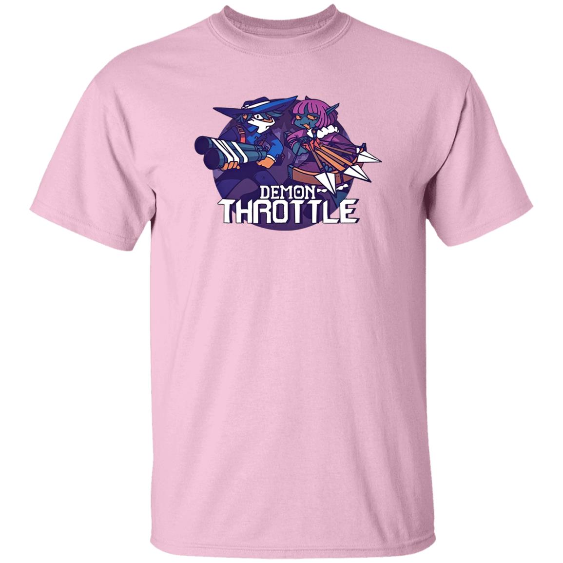 Devolver Digital Store Merch Demon Throttle Shirt - Tiotee