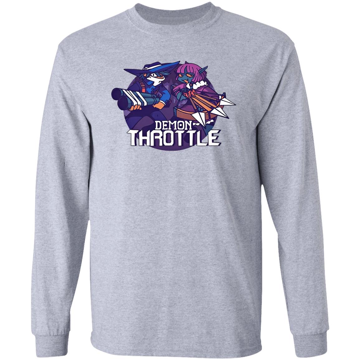 Devolver Digital Store Merch Demon Throttle Shirt - Tiotee