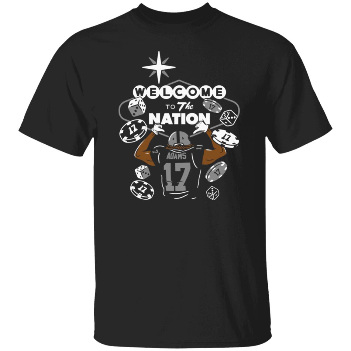 Raider Cody Welcome To The Raider Nation Shirt Shop Warriors World - Tiotee