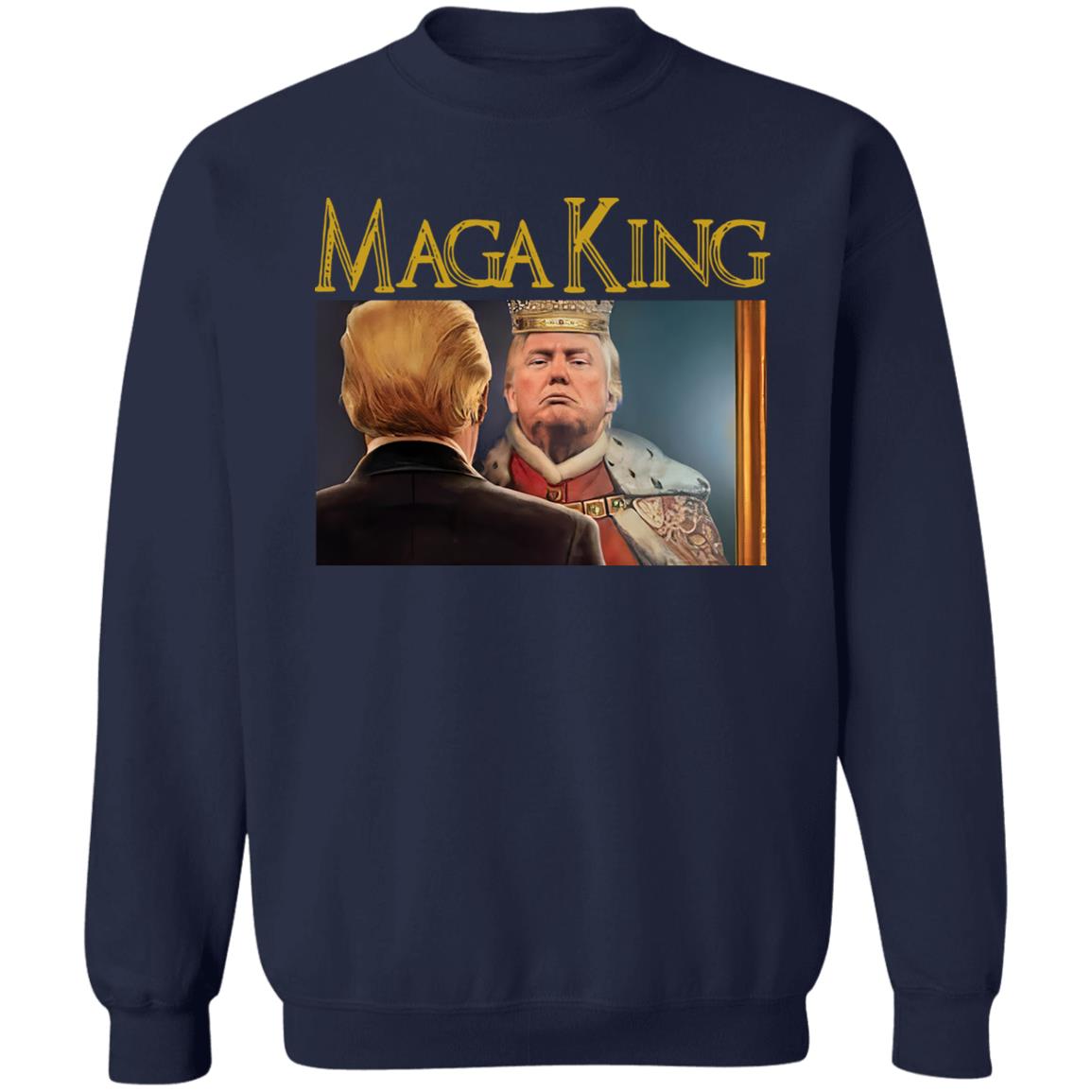 Her Smiles Merch King Donald Trump Maga King Shirt - Tiotee