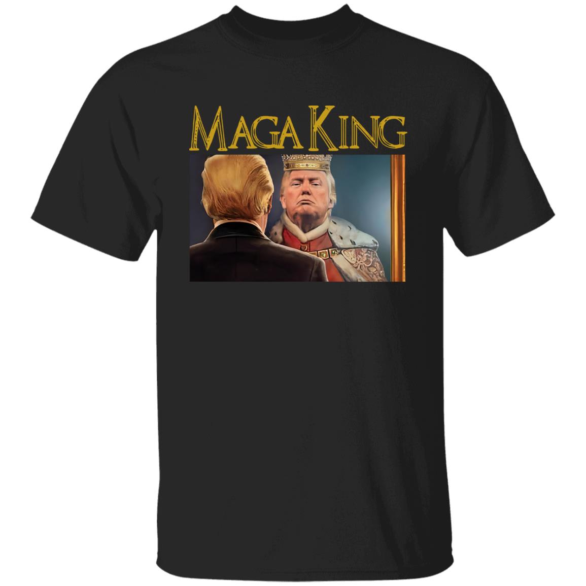 Her Smiles Merch King Donald Trump Maga King Shirt - Tiotee