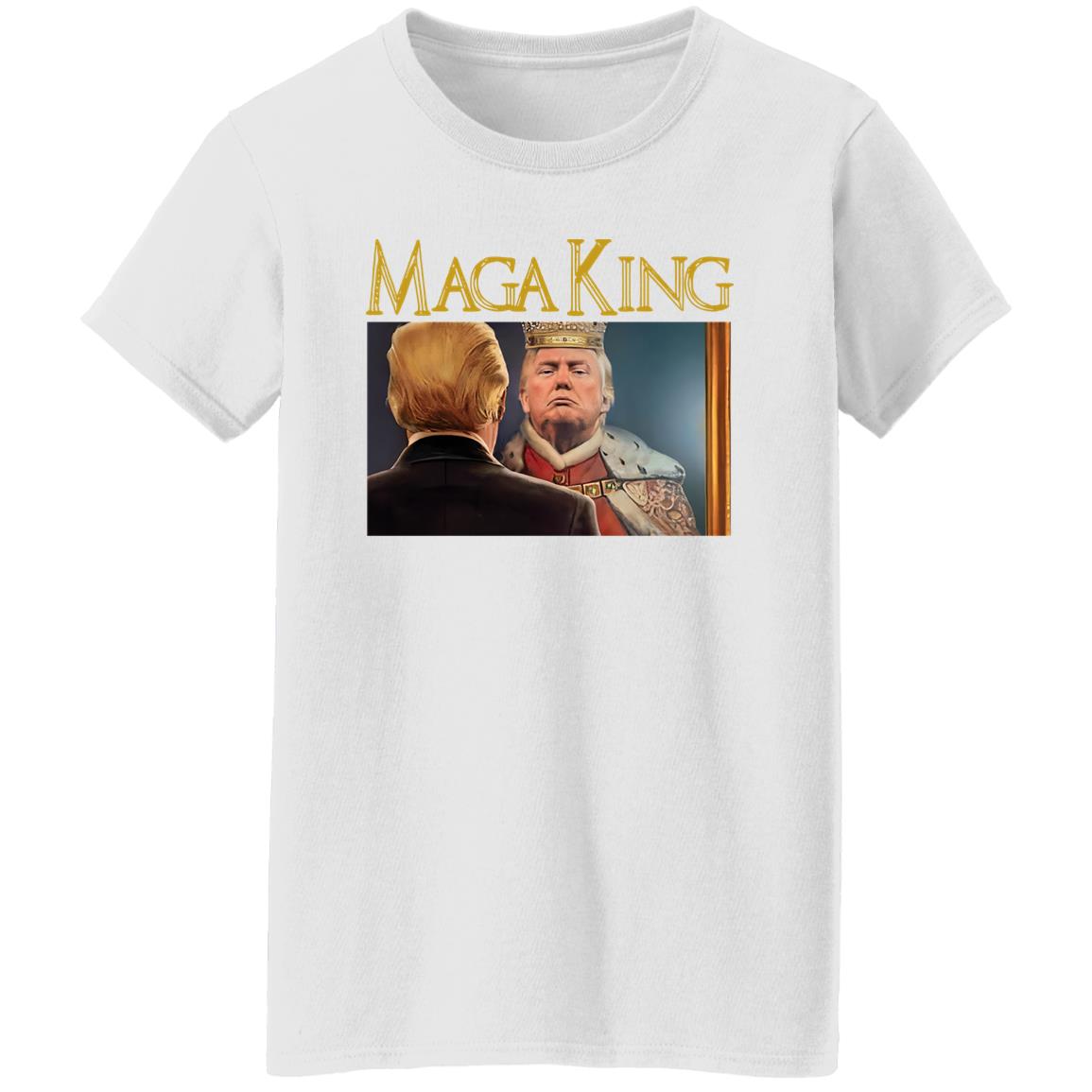 Her Smiles Merch King Donald Trump Maga King Shirt - Tiotee