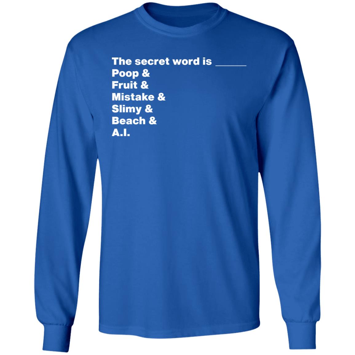 Distractible Podcast Store Merch The Secret Word Is Poop & Fruit ...