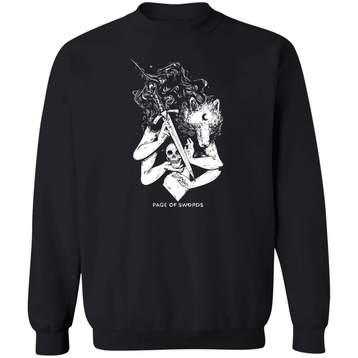 Fenrir Furry Wolf Skull Jack Store Page Of Swords Shirt - Tiotee