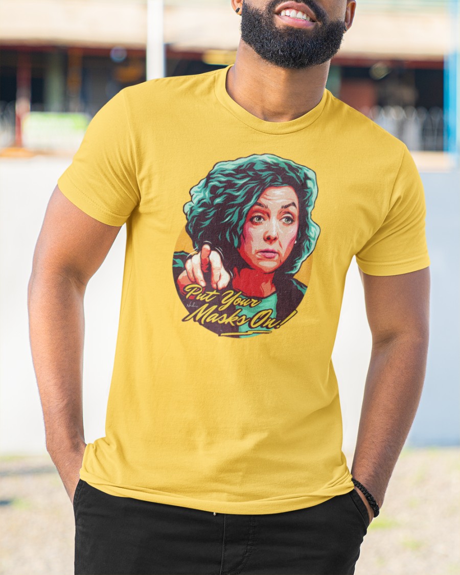 Put Your Masks On Shirt Dr Monique Ryan - Tiotee