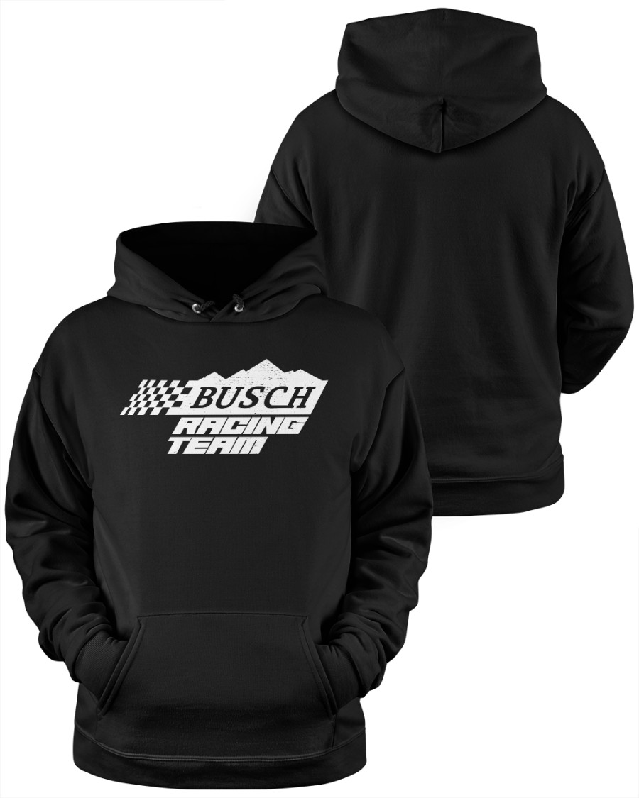 Busch Racing Team T Shirt Busch & Busch Light Merchandise - Tiotee